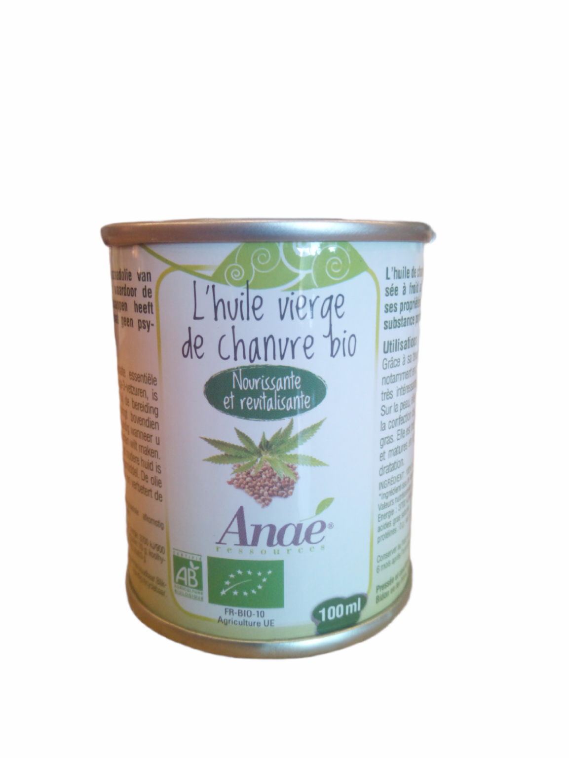 huile de chanvre bio - Tendance Ecolo